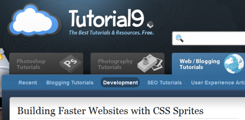 19 Awesome Css Image Sprites Tutorials And List Of Css Sprite Generators