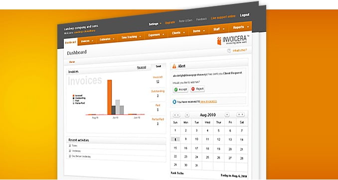 An Overview Of The Online Invoicing Application - Invoicera