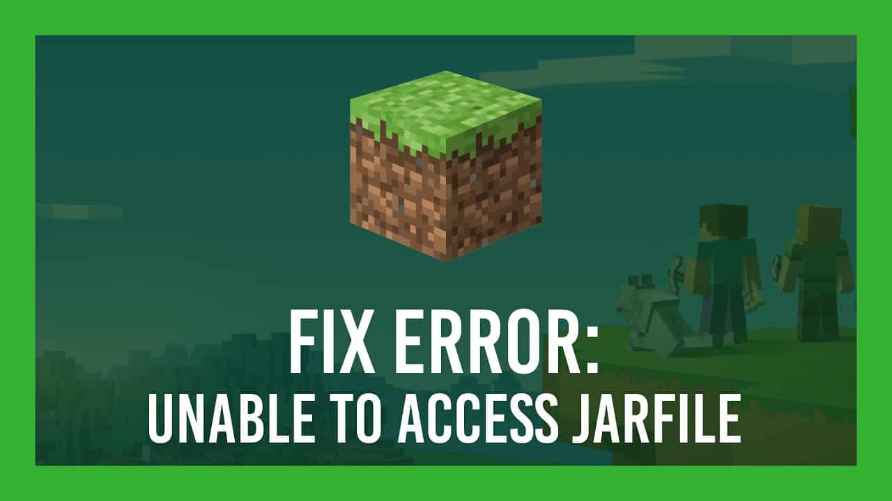 Solved 4 Solutions To Fix Unable To Access Jarfile” Error